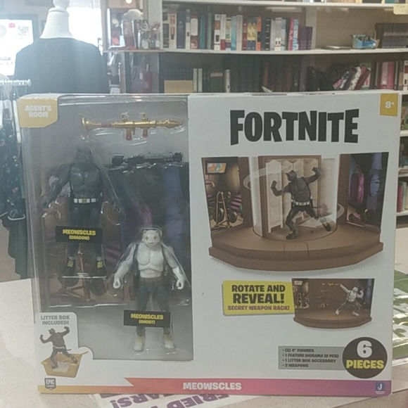 Jazwares | Toys | Fortnite Agents Room Meowscles Ghost Shadow Set ...